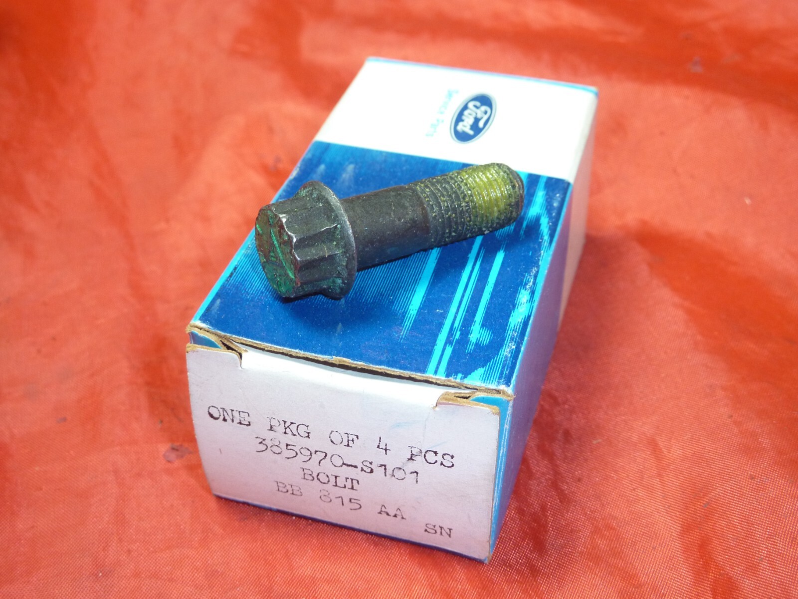 NOS Steering Shaft Rag Joint Bolt 385970-S101 1973 1977 Ford Bronco ...