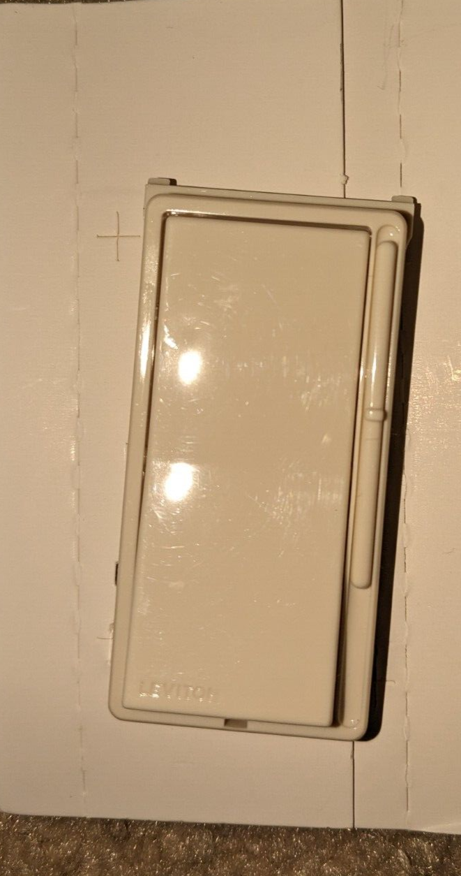 Leviton Decora Digital Dimmer Switch Ivory/Dark Almond/Yellow Faceplate, DDKIT-T | eBay