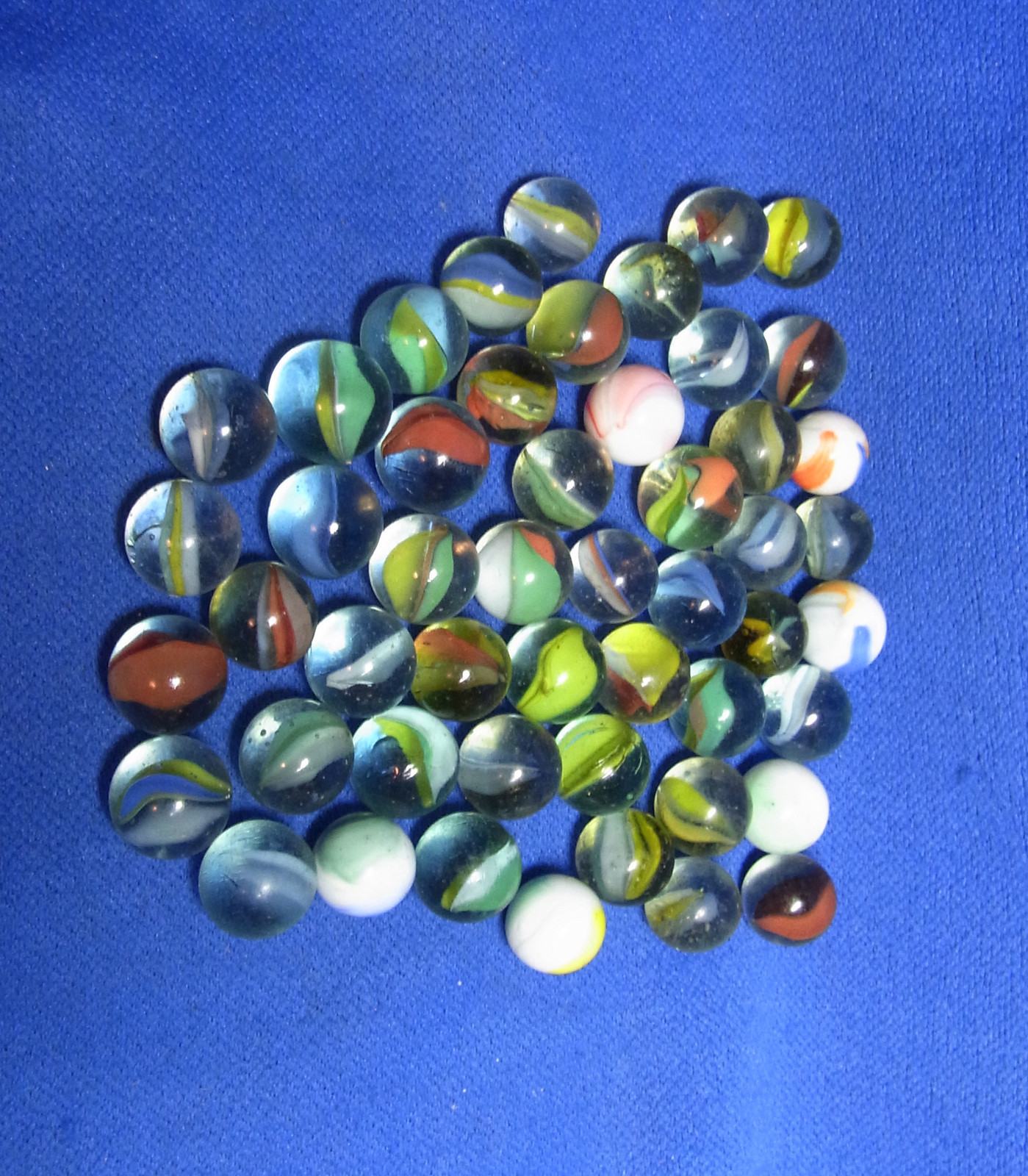 Lot of 50 Pieces Glass Marbles #E3 | eBay
