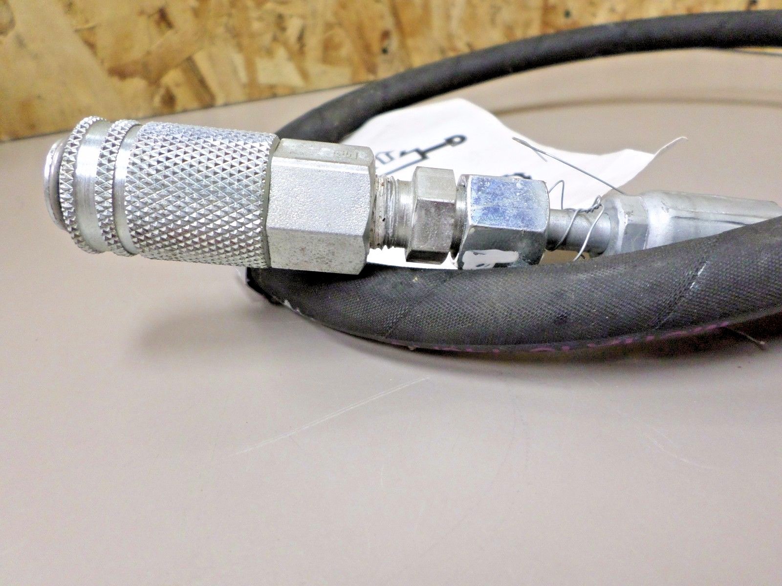 CATERPILLAR 2193008 Track Slack Adjuster Drain Hose with Grease Fitting ...