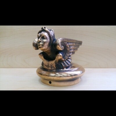 Hot Rod Radiator Lid, Hood Ornament, Paper Weight, Chevy 1929, Bronze ...