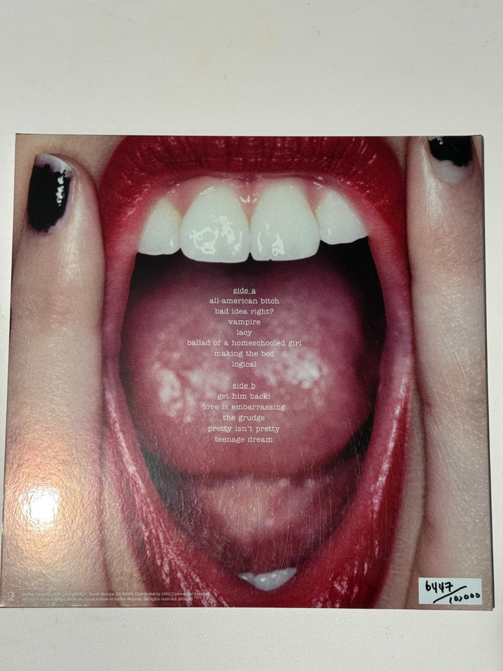 Olivia Rodrigo Guts (SPILLED) Blood Records Zoetrope Picture Vinyl ...