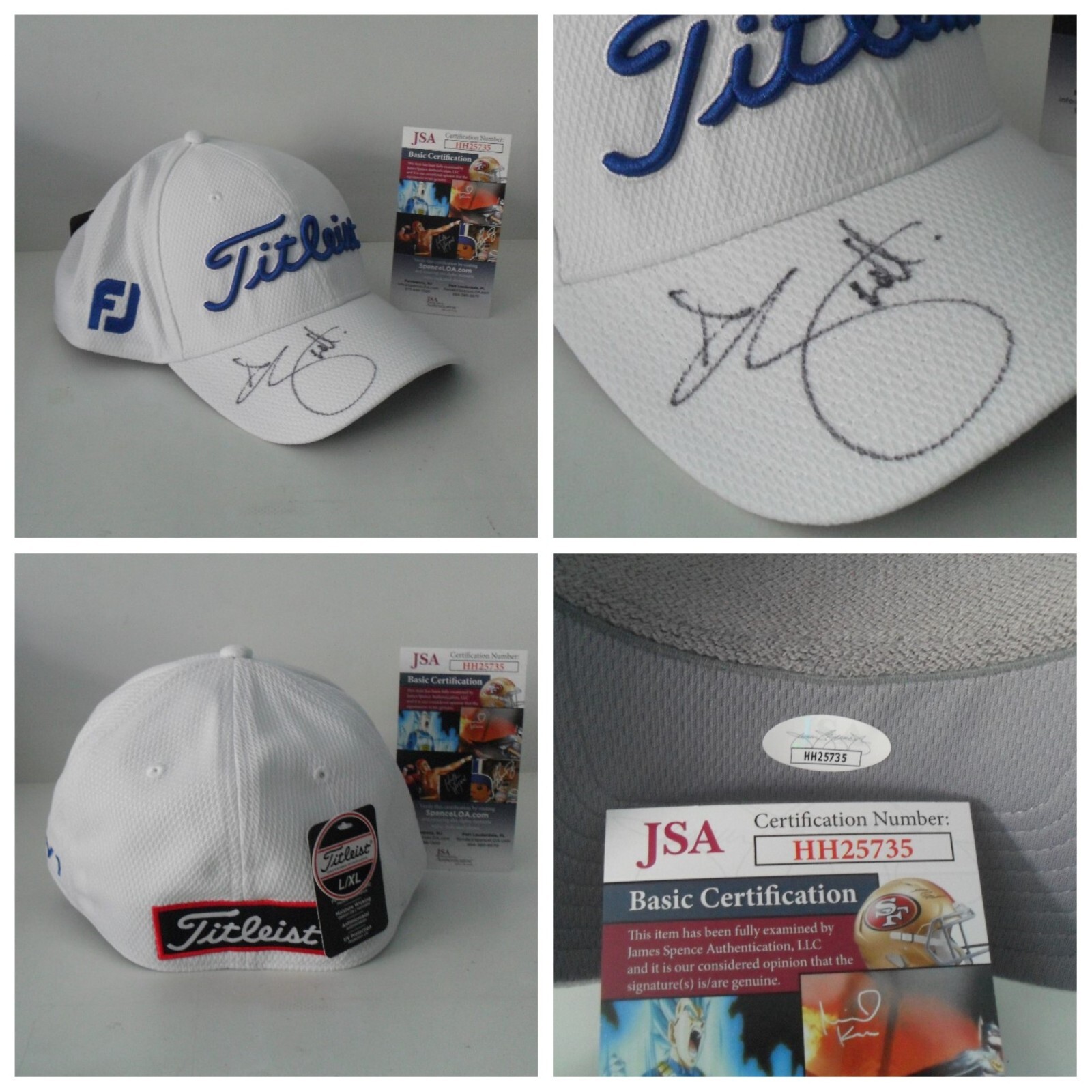 Autographed Hats | Golf Memorabilia