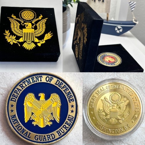 Department of Defense National Guard Bureau Challenge Coin With Special ...