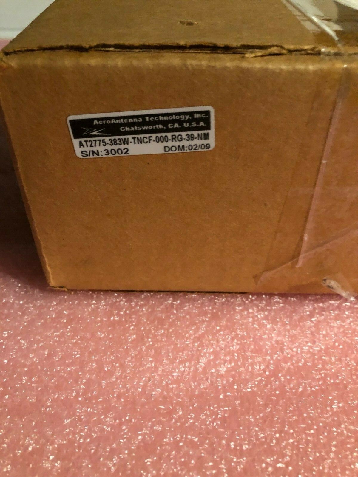Aeroantenna AT2775-383w-tncf-000-rg-39-nm Antenna | eBay UK