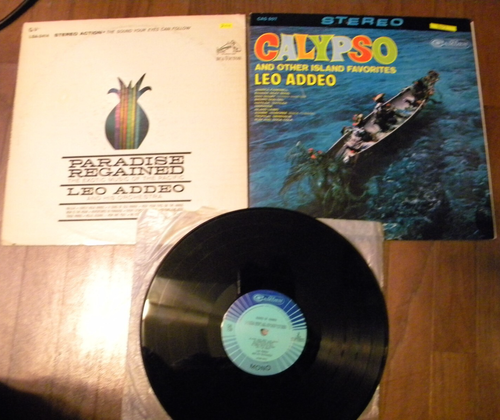 3 Leo Addeo LP LOT - Calypso And Other Island Favorites, PARADISE ...