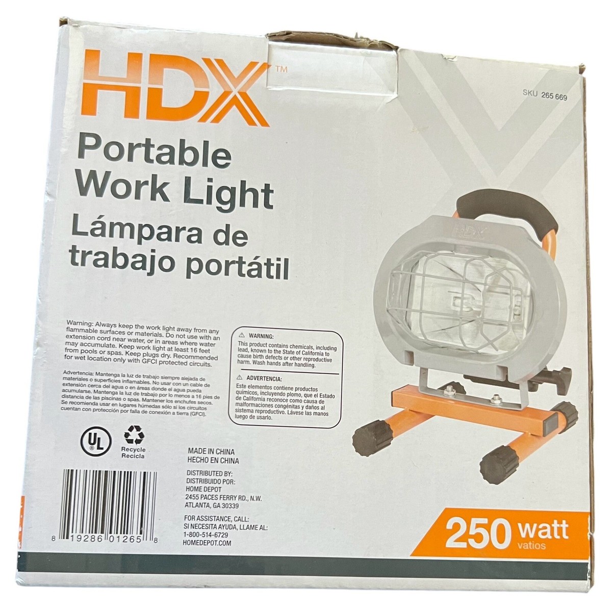 Hdx Portable Work Light