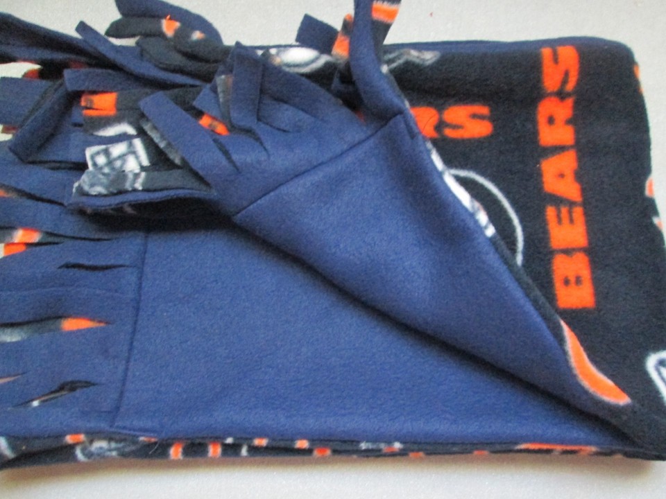 NFL Chicago Bears Football Winter Scarf Scarves - 4 Styles - Fleece ...