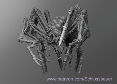 Gogiteth Monster Manual 28mm Scale DND D&D Tabletop Miniature SB | eBay