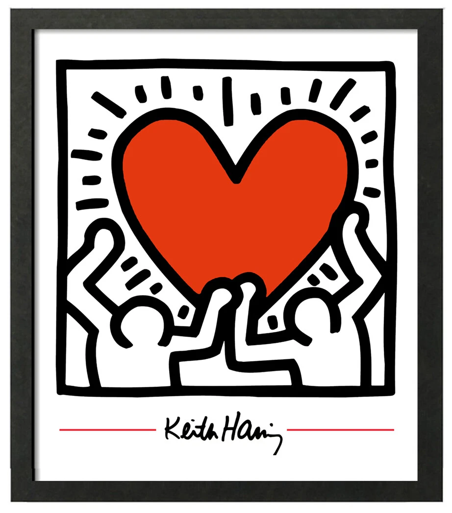 Keith Haring Heart