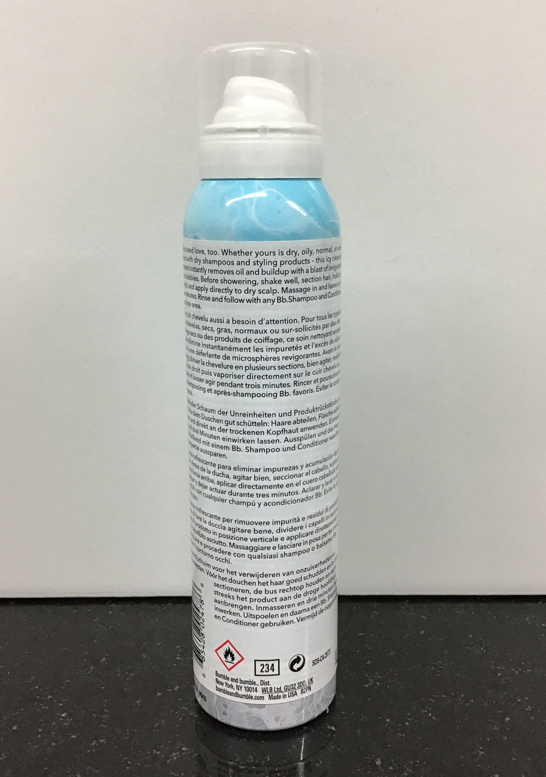 Bumble and Bumble scalp detox fizzing foam to remove impurities 3.5 oz ...