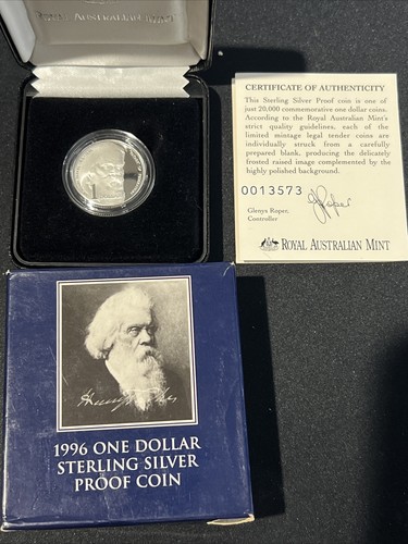 Australia 1996 $1 Fine Silver Proof Coin. Sir Henry Parkes | eBay