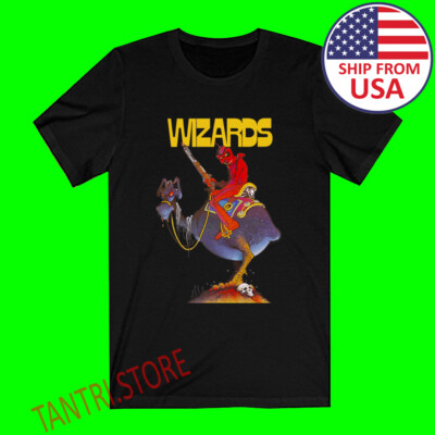 Wizards Ralph Bakshi Movie Men's Black Size S to 3XL | eBay