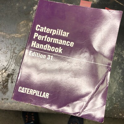 CATERPILLAR CAT PERFORMANCE HANDBOOK EDTION 31 used | eBay