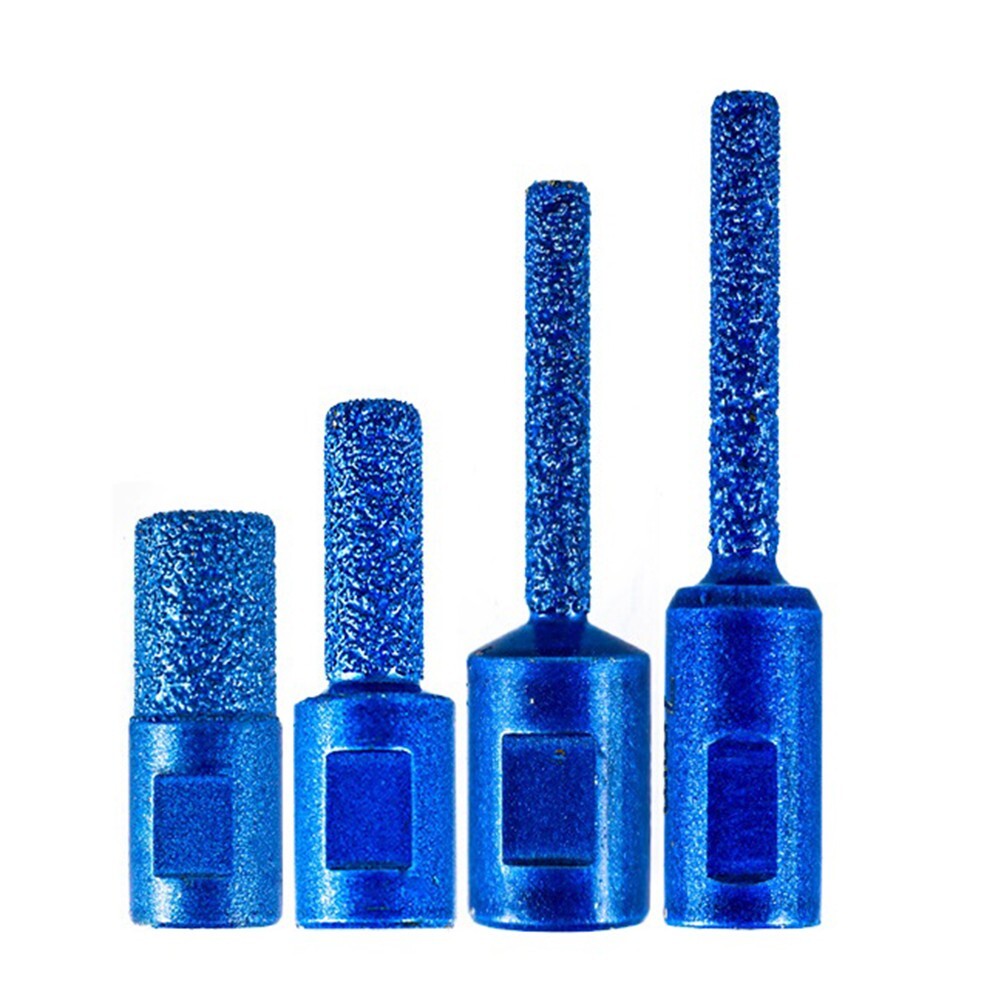 Efficient Performance 4pcs M10 Thread Brazed Milling Cutter for Stone ...