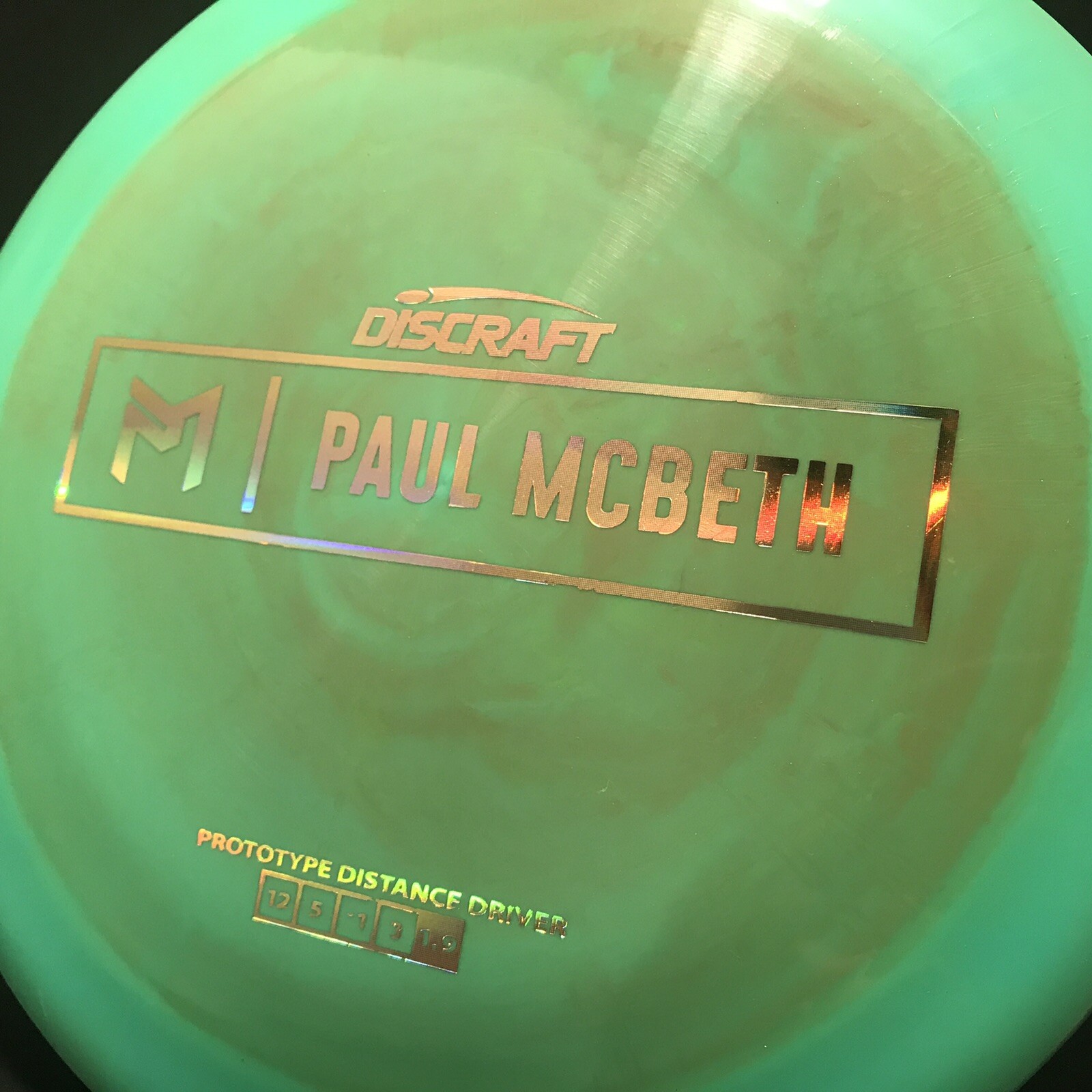 New! Discraft McBeth Prototype Zeus ~ Kong ~ Proto ~ Disc Golf 173-174g ...