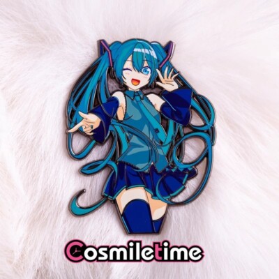 Vocaloid Hatsune Miku Metal Badge Brooch Pin Collection Toy Anime ...
