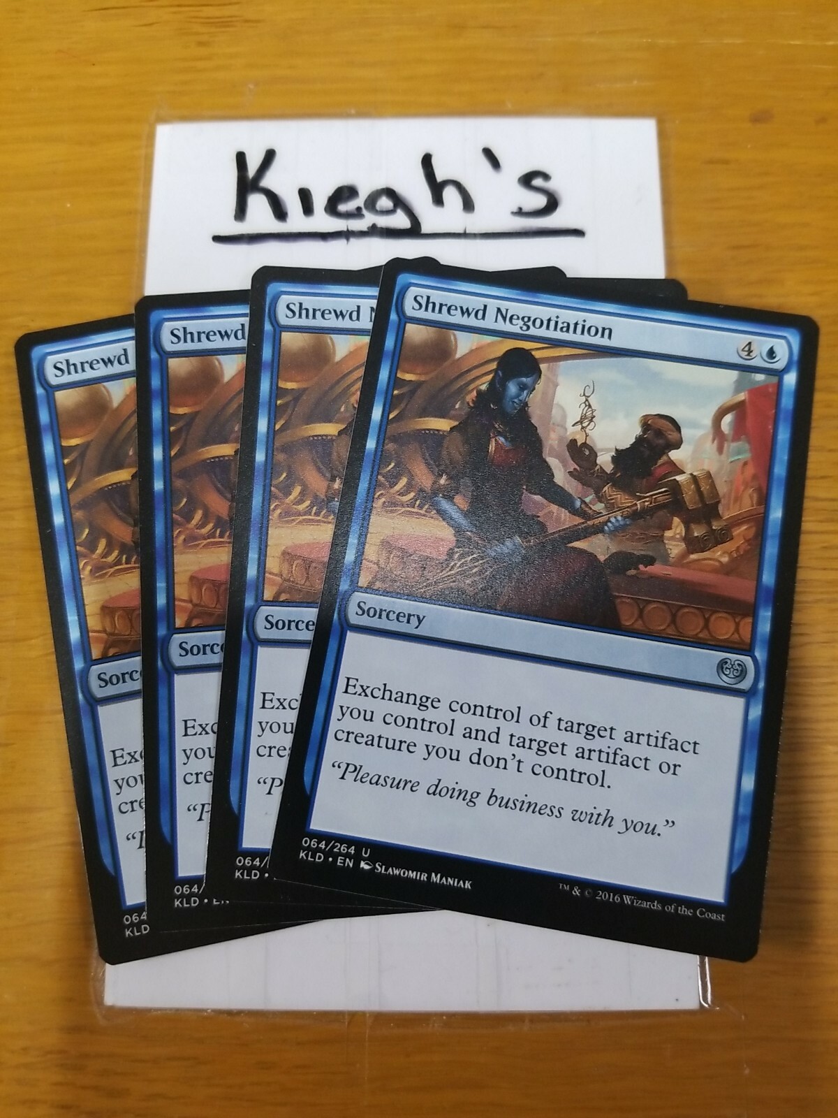 Mtg Shrewd Negotiation x4 | eBay