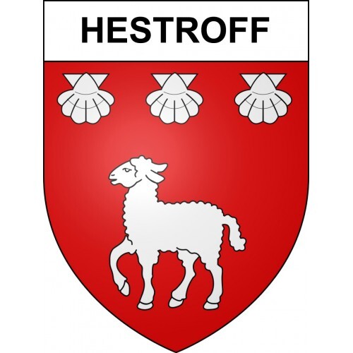 Hestroff 57 ville sticker blason écusson autocollant adhésif | eBay