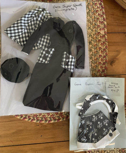 Simply Gene Black & White Swimsuit bathing suit plus incomplete Super ...