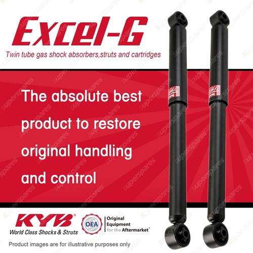 2x Rear KYB Excel-G Shock Absorbers for Ford Cortina MK1 MK2 RWD I4 ...