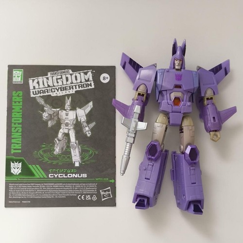 Transformers Kingdom Cyclonus Action Figure, Used, No Major Damage ...