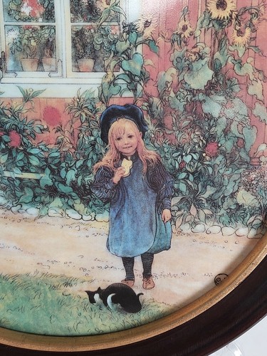 Royal Copenhagen Limited Edition Wall Plaque "Brita And The Cat" | eBay