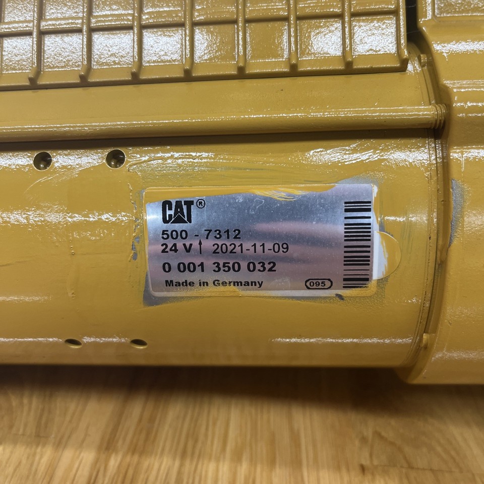 Caterpillar 500-7312 24V Starter 11tooth 9kw Fixed Flange new 5007312 ...