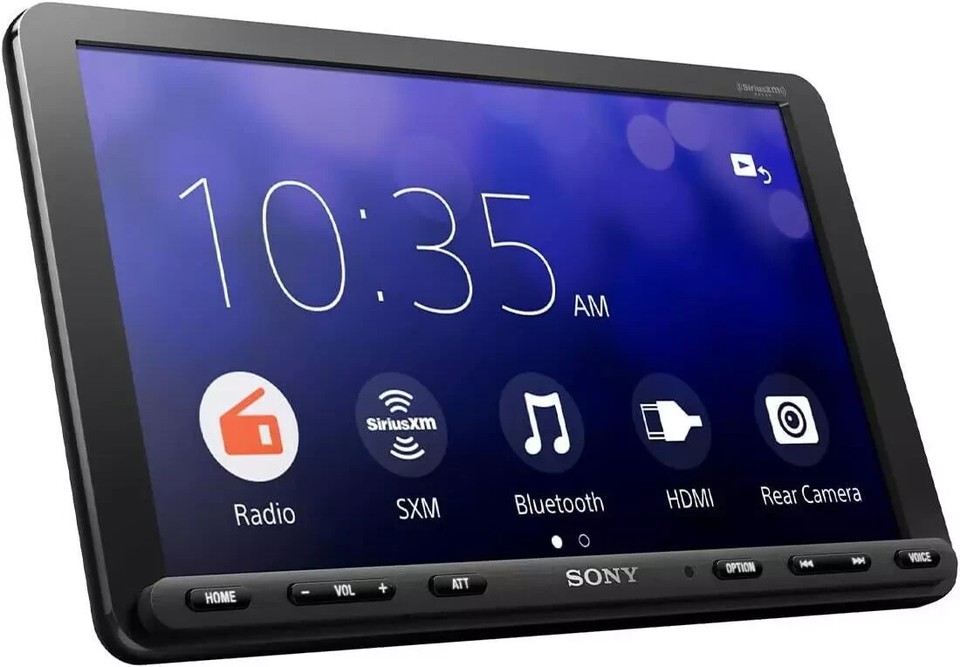 Sony XAV-AX8100 8.95" Floating Car Stereo CarPlay Android Auto Single ...