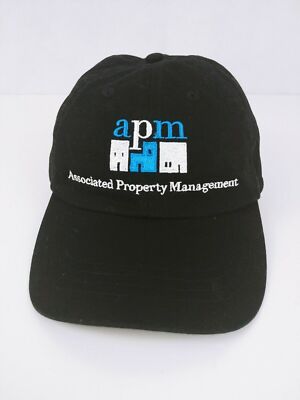 Associated Property Management Black Adjustable Baseball Cap | eBay