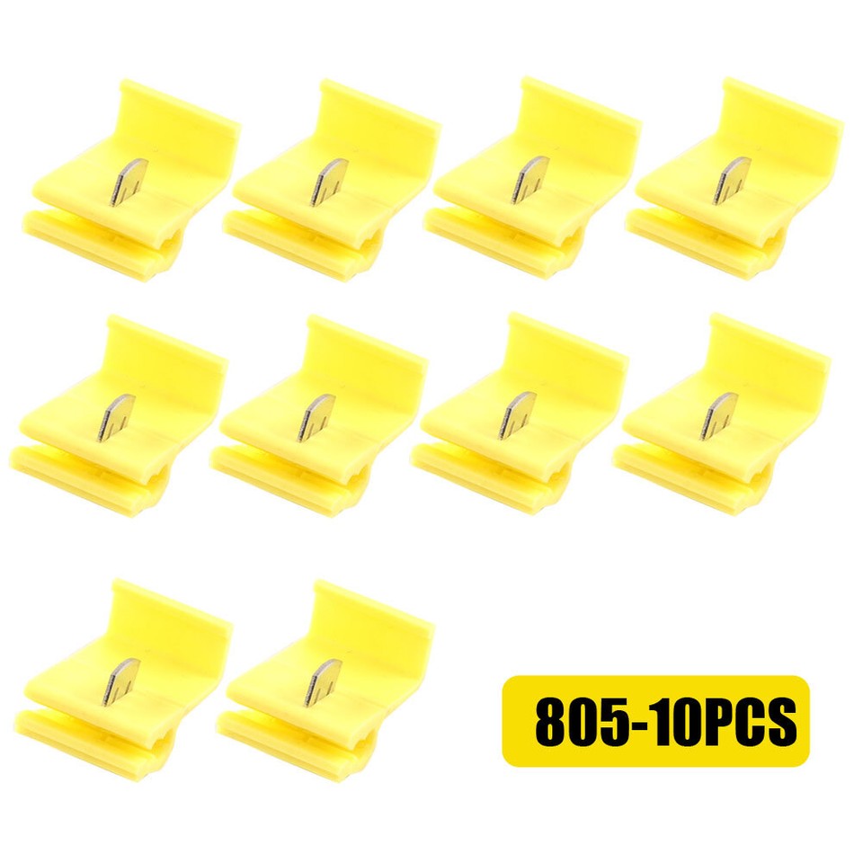 T-Type Terminal Wire Cable Connector Splitter Splice Electrical Joint ...