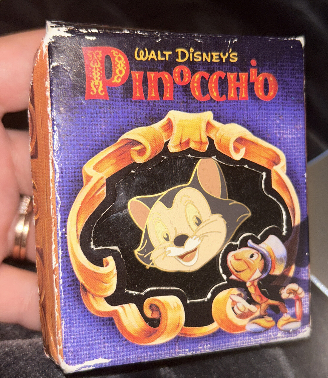 Disney Pin Gallery Figaro Pinocchio Cat Head Face Le | eBay