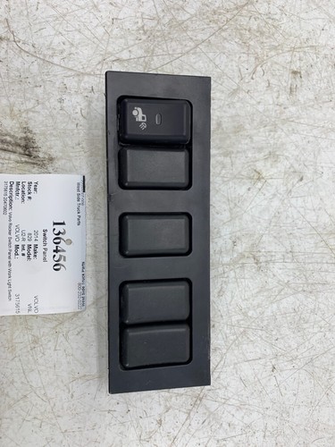 Volvo Rocker Switch Panel with Work Light Switch 3175615 20470602 | eBay