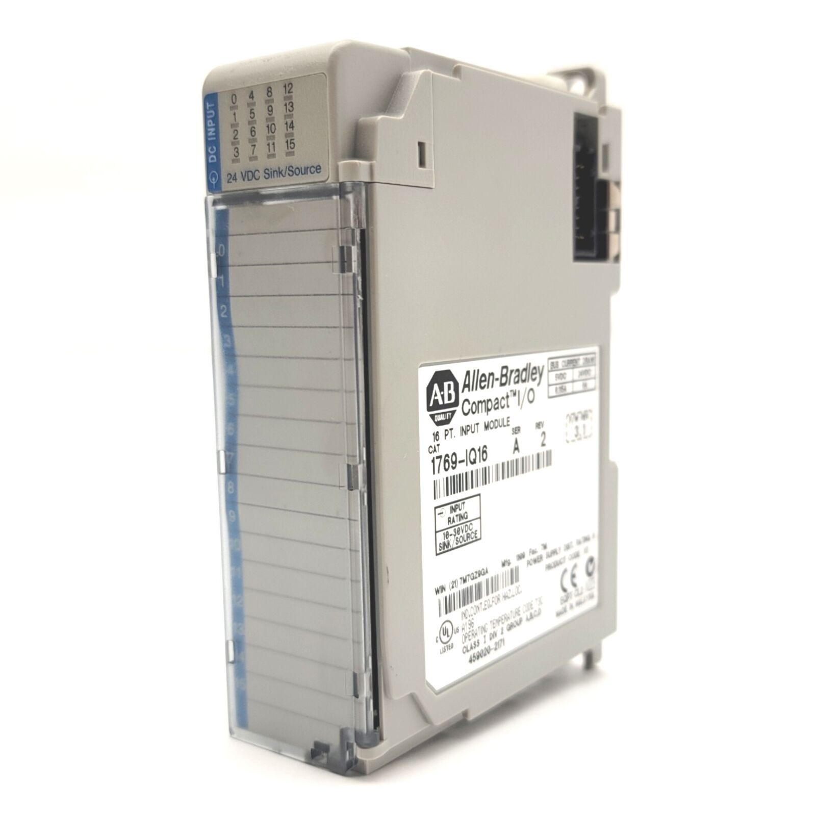 New Sealed Allen-Bradley 1769-IQ16 CompactLogix 16 Pt 24VDC D/I Module ...