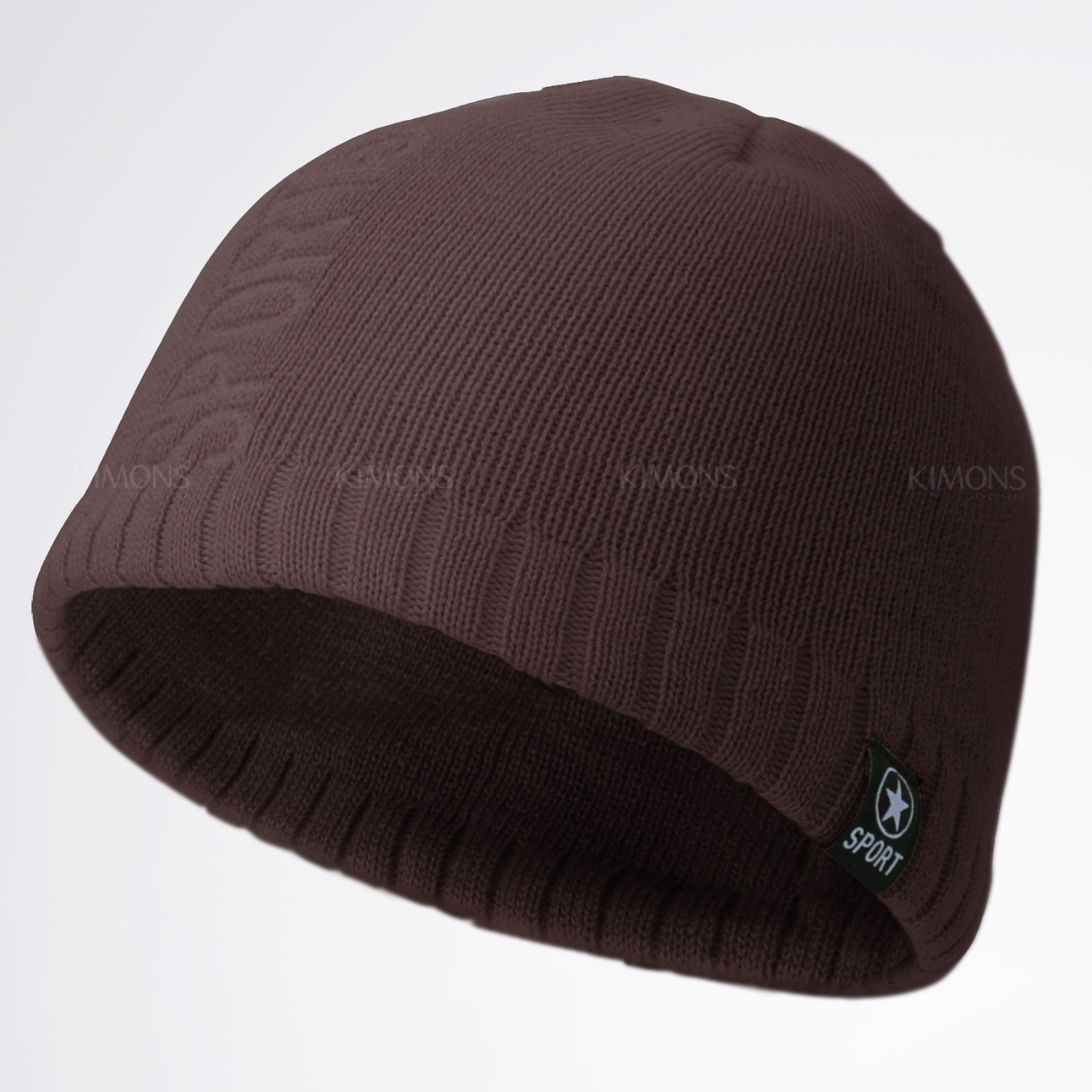 Plain S46 Beanie Knit Ski Cap Skull Hat Warm Solid Cool Winter Cuff ...