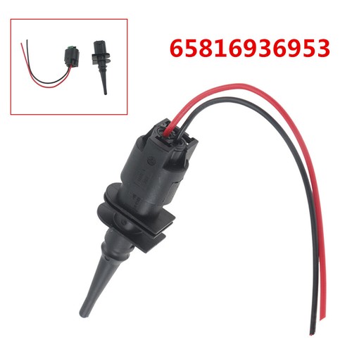 Exterior Outdoor Air Ambient Temp Sensor & Connector Wire For BMW ...