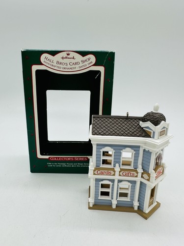 Hall Bros Card Shop 5th Nostalgic House Hallmark Keepsake Ornament ...