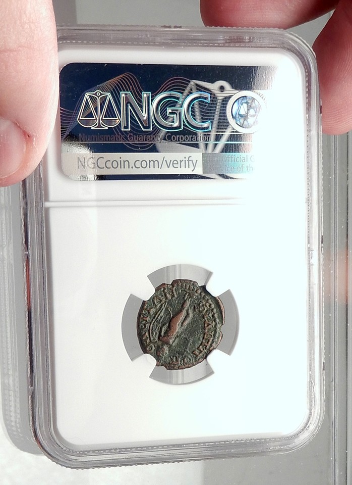 CARACALLA Philippopolis Thrace Genuine Ancient Roman Coin EROS CUPID ...