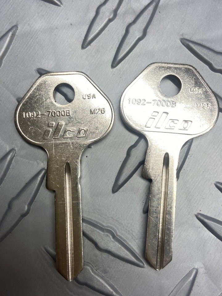 1092-7000B M26 Master Lock (10) Keys Ilco NEW | eBay