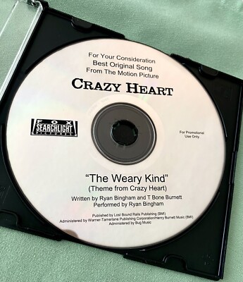 Ryan Bingham & T Bone Burnett ** OSCAR PROMO CD ** The Weary Kind | eBay