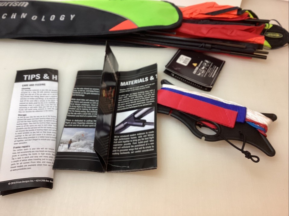 Prism Kite Technology JAZZ Kite, Brand New Stunt Kite kit with storage ...