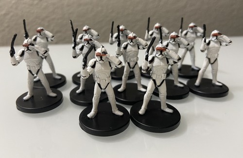 Clone Trooper with Night Vision x 12! - WOTC Star Wars Miniatures all w ...