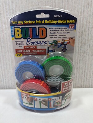 Build Bonanza As Seen on TV Flexible Building Block Base in Blue/Green ...