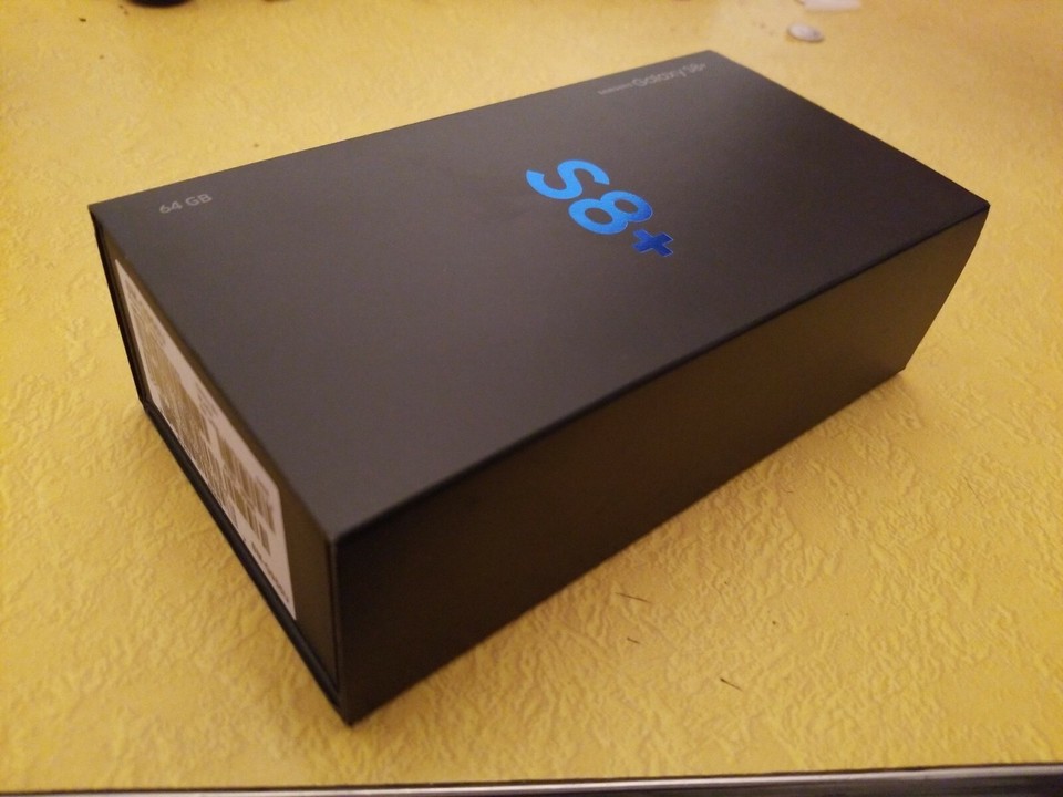 Samsung Galaxy S8 EMPTY BOX ONLY with inserts for BLACK 64GB - NO PHONE ...