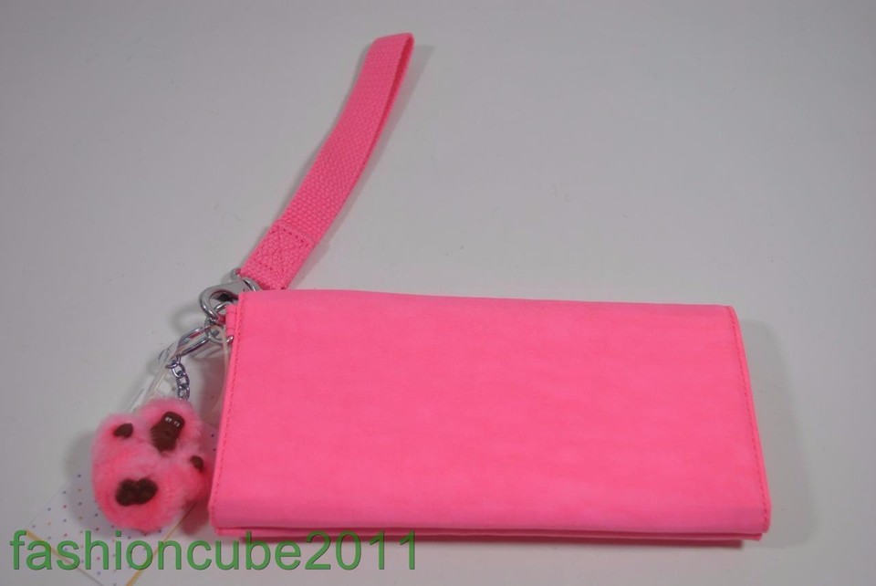 New With Tag Kipling RUBI Large Wallet / Wristlet with Furry Monkey | eBay