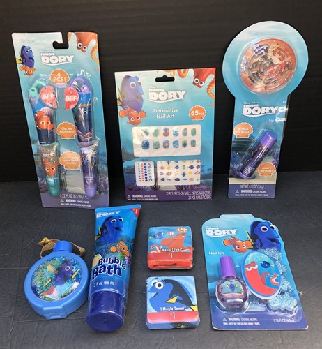 Finding Dory Nemo ~ Lip Gloss Nail Art Polish Bubble Bath Body Wash ...