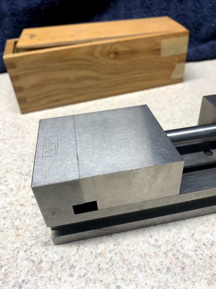 Machinist Tool: Vintage WSK Fowler Precision Grinding vice (NOS) 2-3/8 ...