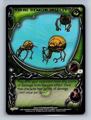 Yu Yu Hakusho TCG - Viral Demon Insects C70 - Gateway Score | eBay