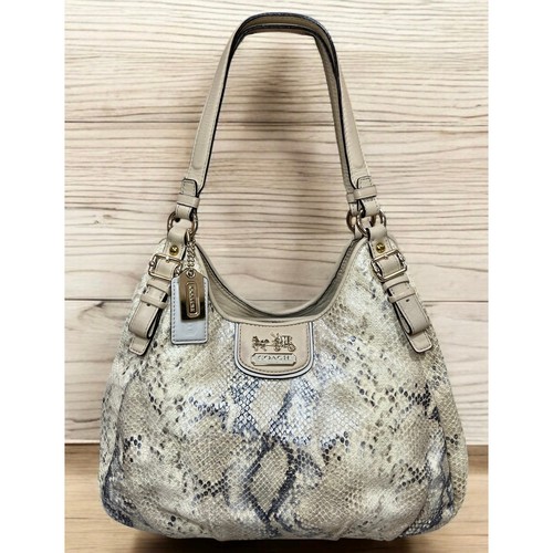 Coach 18929 Madison Maggie Limited Edition Python Shoulder Bag | eBay