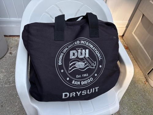 DUI CF200 Signature Series Drysuit (size ~XL) w. bag | eBay